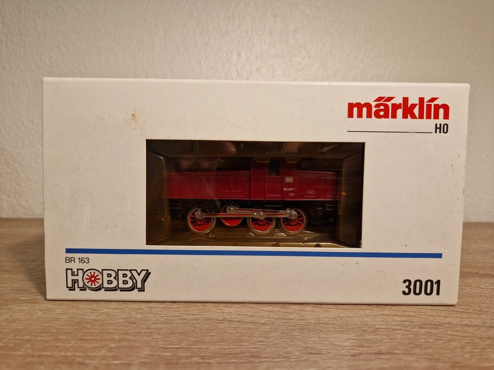 Märklin 3001 Rangierlok BR 163 DB H0 (Neuf avec emballage d'origine) à ...