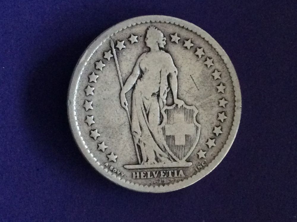 2 francs 1874 Rare | Kaufen auf Ricardo
