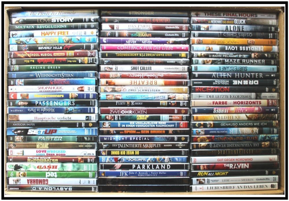 DVD Film Sammlung ca. 78 Filme DVDs - NEU & OVP | Kaufen auf Ricardo