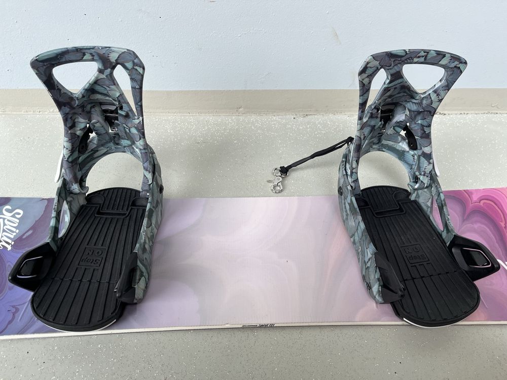 Snowboard Nitro Spirit 121cm inkl. Burton Step on Bindung (Gebraucht ...