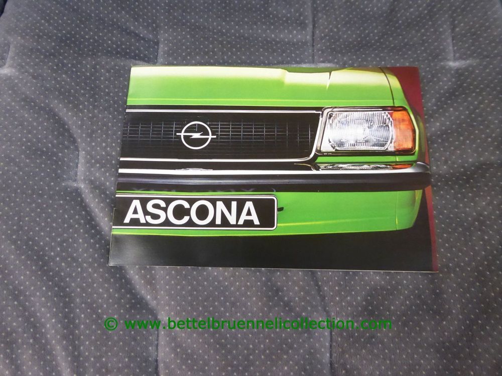Opel Ascona B 1976/10 Prospekt italienisch GM-Biel | Kaufen auf Ricardo