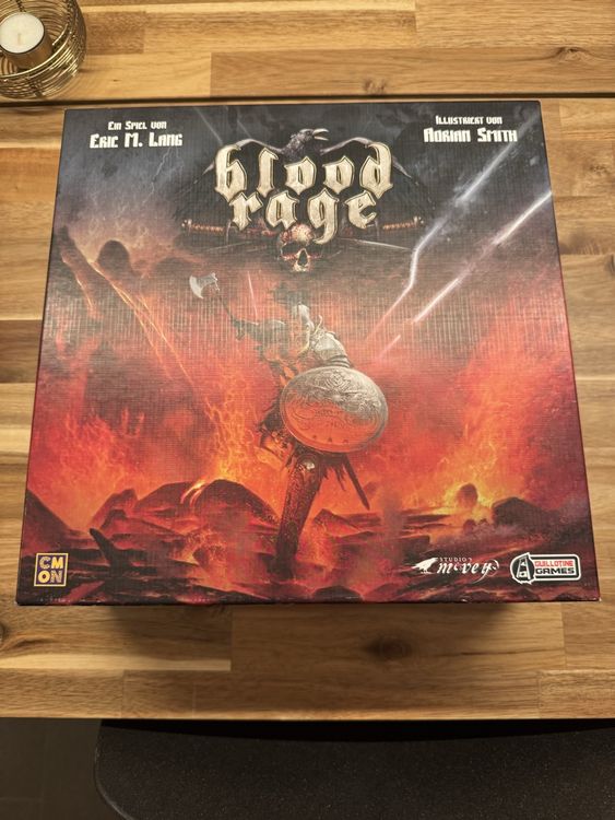 Blood Rage Brettspiel Ultra Deluxe (DE / NEU) (Neu (gemäss Beschreibung ...