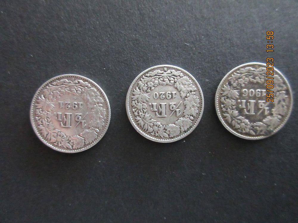 Münzen 50-Rappen, Silber | Kaufen auf Ricardo