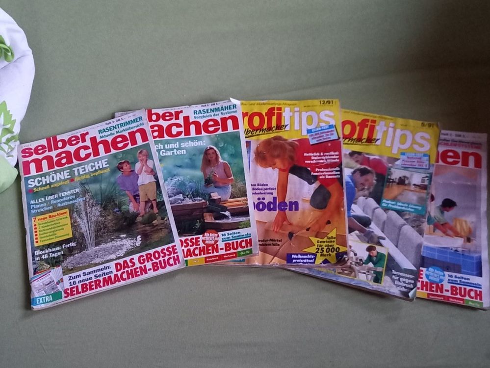 5 Hefte, Profi Tips und selber machen | Kaufen auf Ricardo