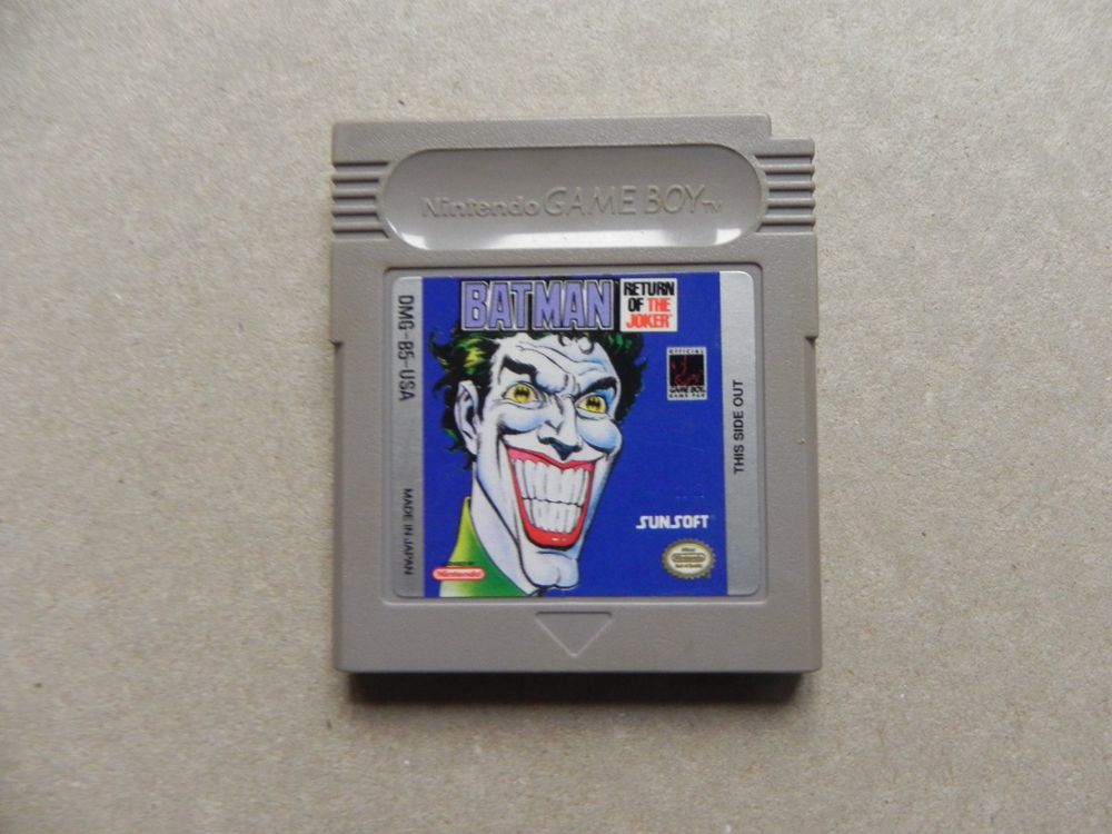 Nintendo Gameboy Game Boy Spiel Batman Retourn of the Joker | Kaufen ...