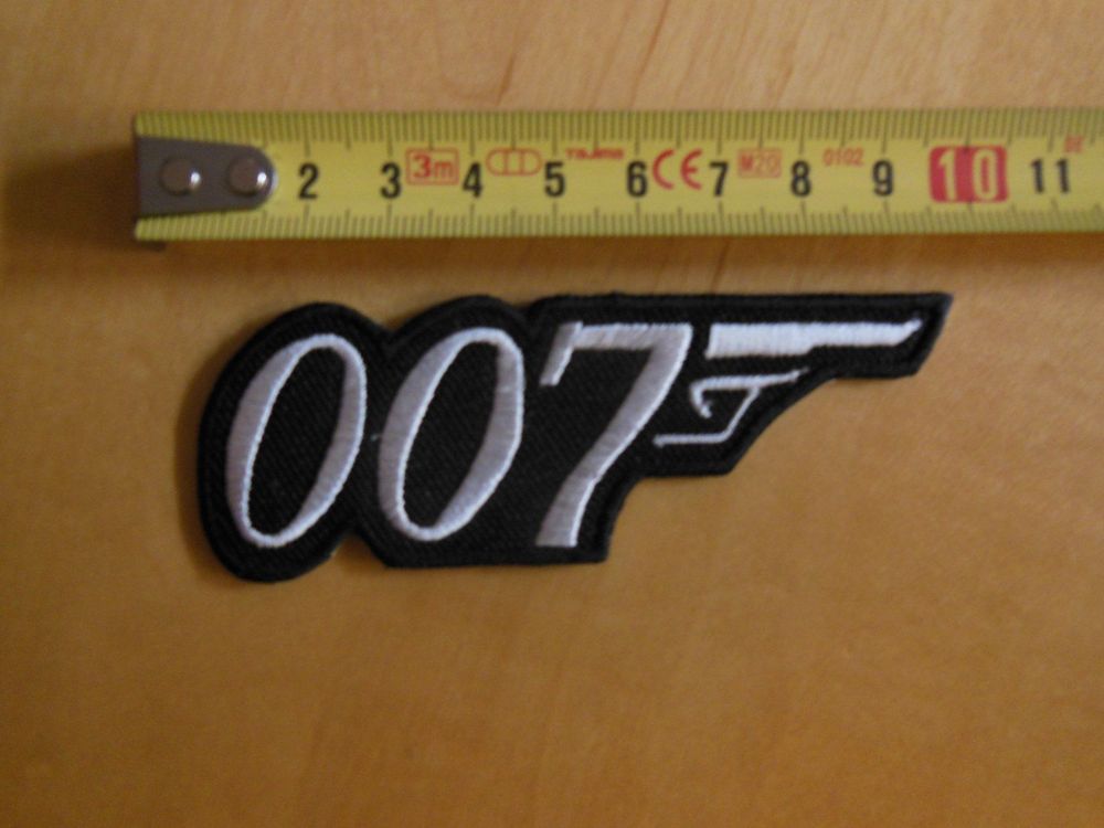 James Bond, 007 Emblem zum Aufbügeln | Kaufen auf Ricardo