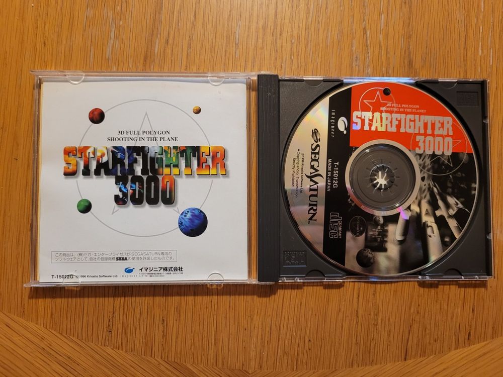 Sega Saturn Starfighter 3000 Jap. (Gebraucht) in Münchenstein für CHF ...