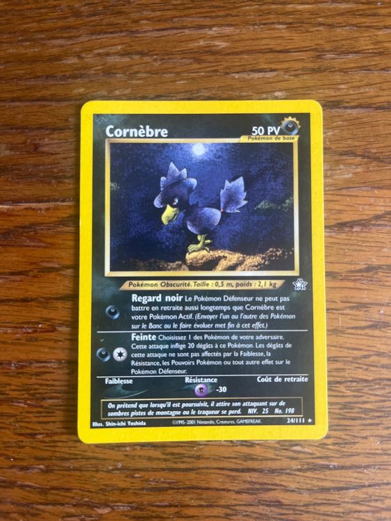 Carte Pokemon Cornèbre - FR (Gebraucht) in Vernayaz für CHF 10 – mit ...