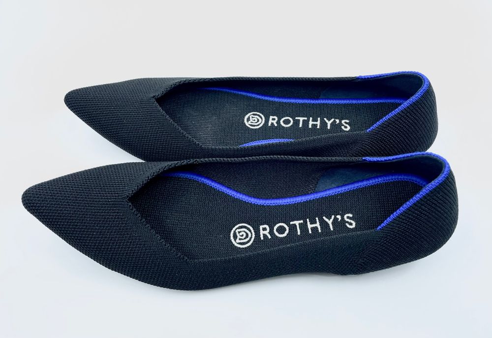 Black Rothy's Pointed Toe Flats 38.5 (Gebraucht) in Zürich für CHF 55 – mit Lieferung auf ...