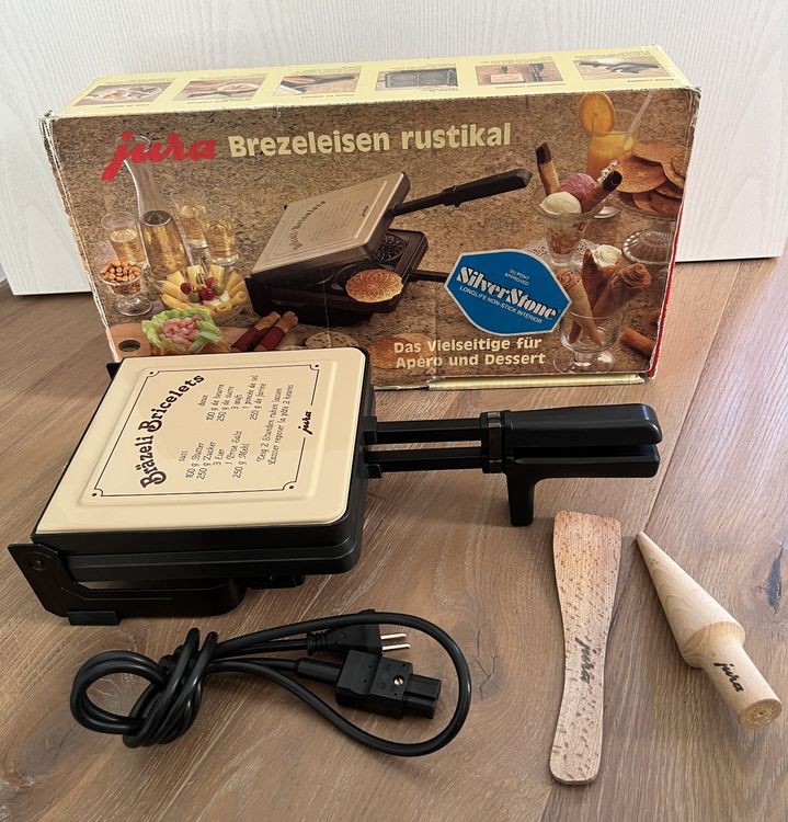 Bräzeleisen Bricelets Bräzeli Jura SWISS Typ/Modell 142 OVP (Gebraucht ...