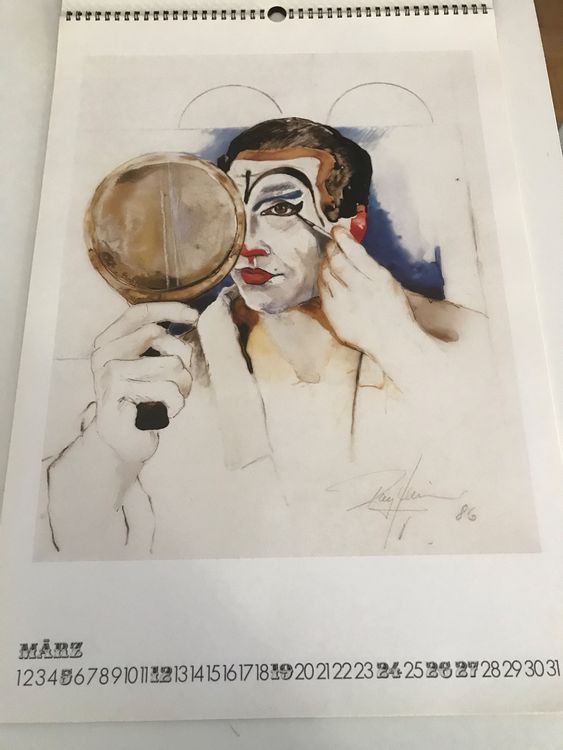 KALENDER von ROLF KNIE mit Originaler Unterschrift (Gebraucht) in Obfelden für CHF 6 – mit ...