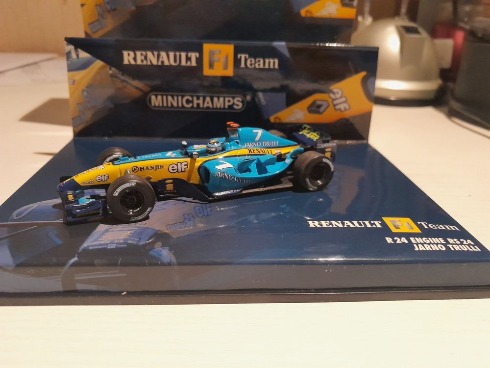 Minichamps 1:43 Renault R24 2004 (Trulli) Art.N° 403 040007 (Neu und ...