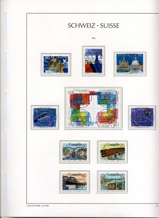 6 AUSGABEN 1991 ET VOLL LUXUS - GUTER KATALOGWERT | Kaufen auf Ricardo