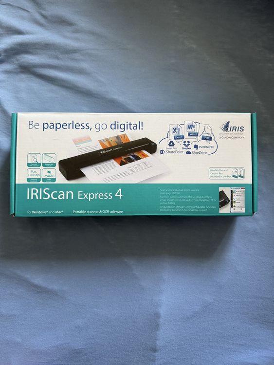 IRIScan Express 4 Scanner | Kaufen auf Ricardo