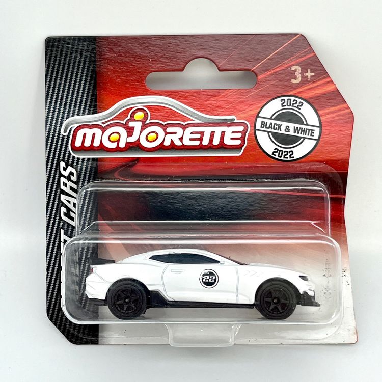 Majorette Chevrolet Camaro Chase Car 2022 Black & White | Kaufen auf ...