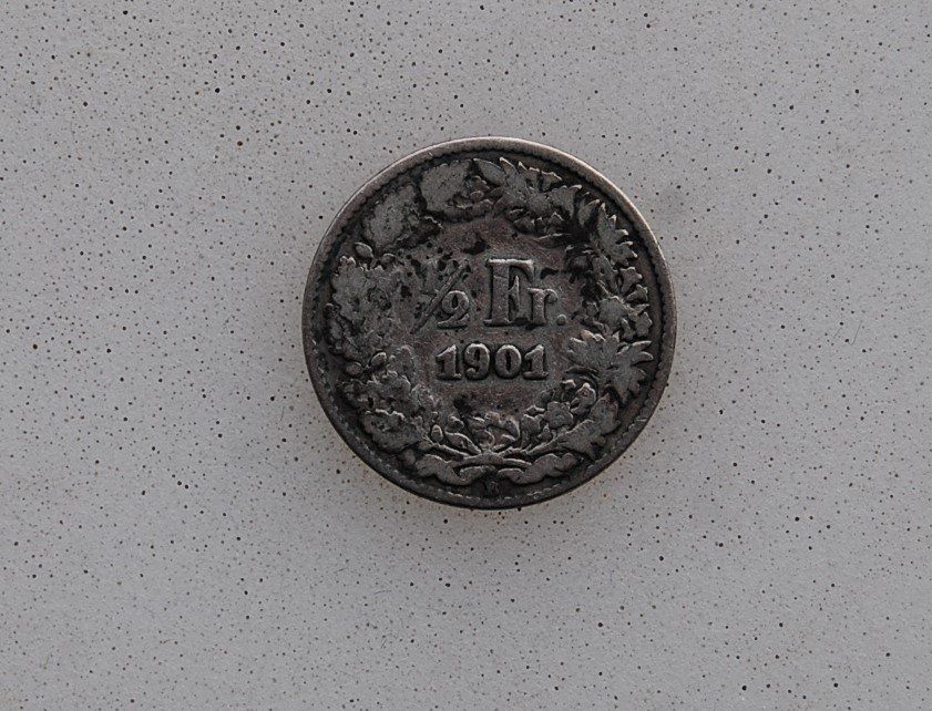 1 Münze 1/2 Franken 1901 | Kaufen auf Ricardo