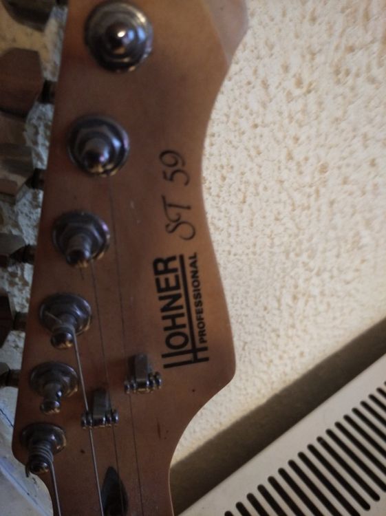 Rarität zum Schnäppchen Hohner ST59 Profesionel E-Gitarre (Gebraucht ...