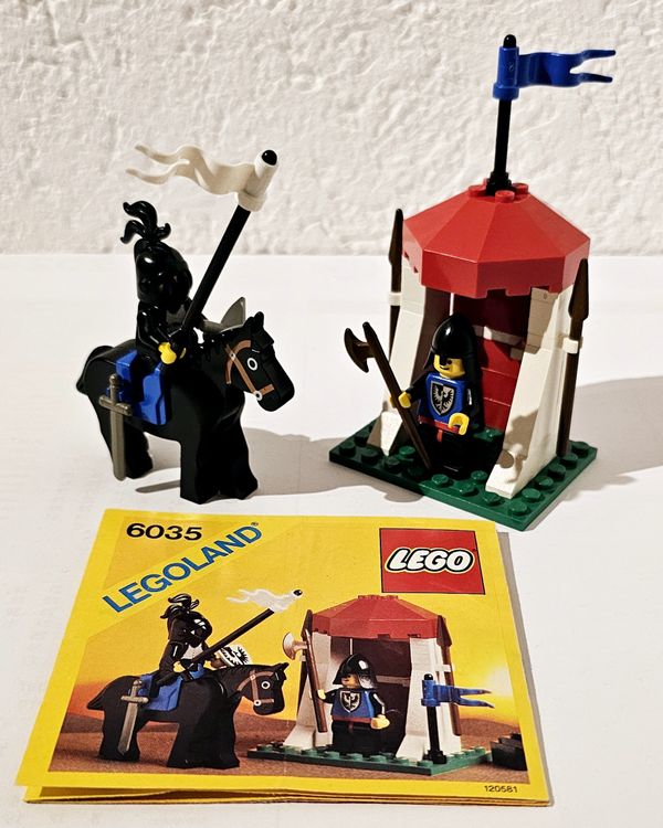 LEGO LEGOLAND RITTER 6035 CASTLE GUARD (Gebraucht) in Turbenthal für ...