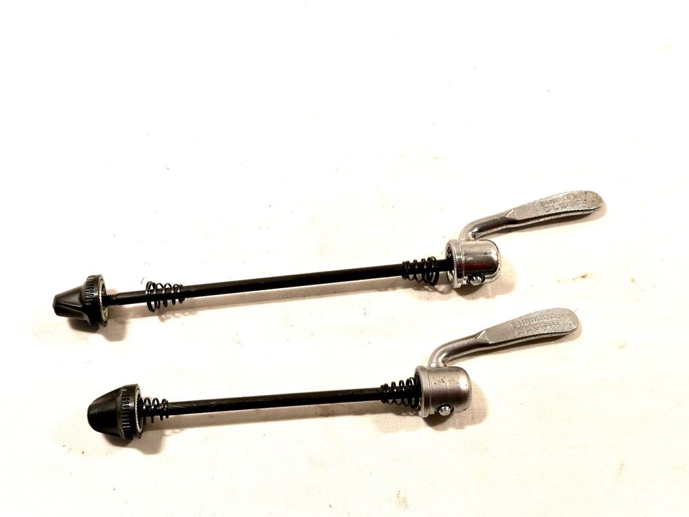 Shimano Schnellspanner Set V+H 165 Gramm | Kaufen auf Ricardo