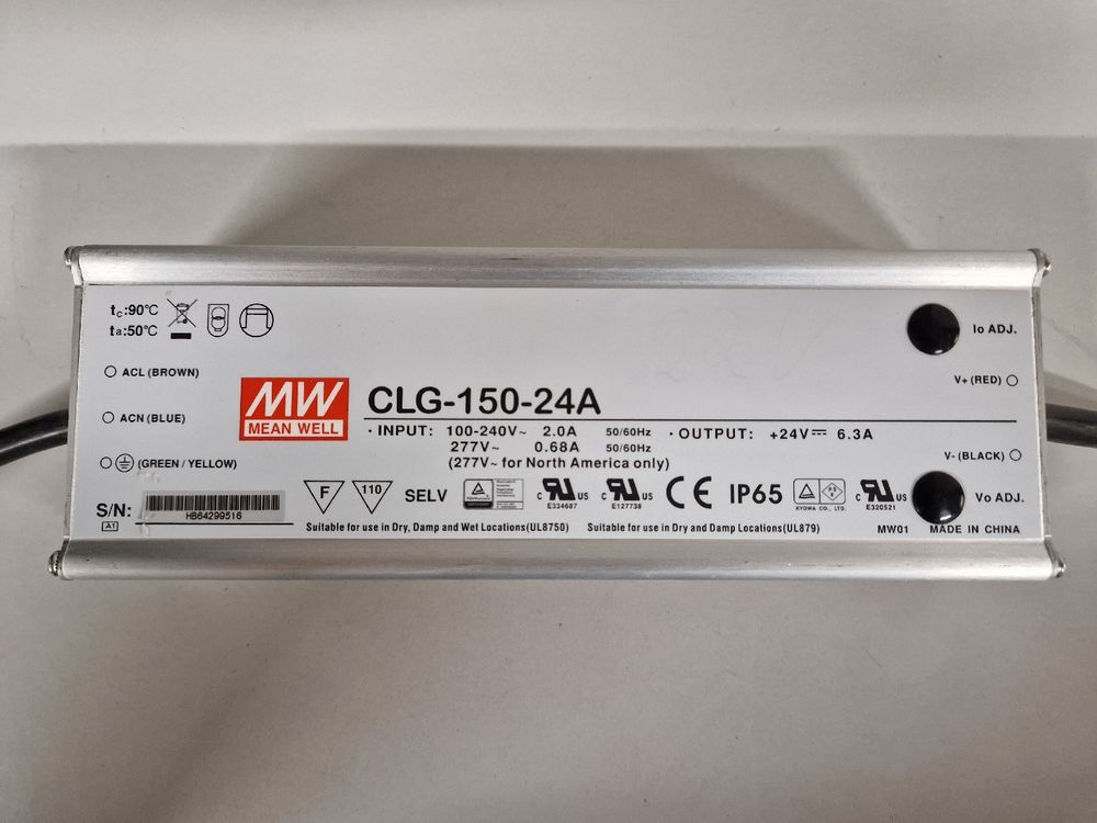 Mean Well CLG150-24A LED-Trafo IP 65 (Gebraucht) in Studen BE für CHF ...