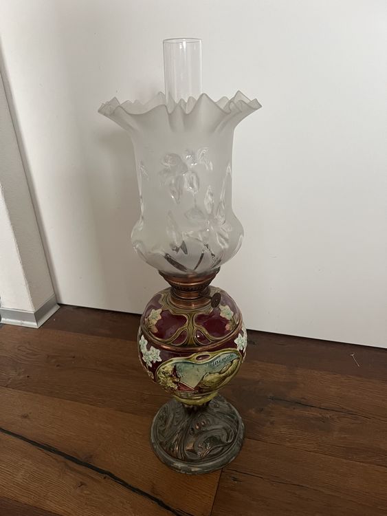 Fabelhafte Petroleumlampe Mit Schirm Ebenbild