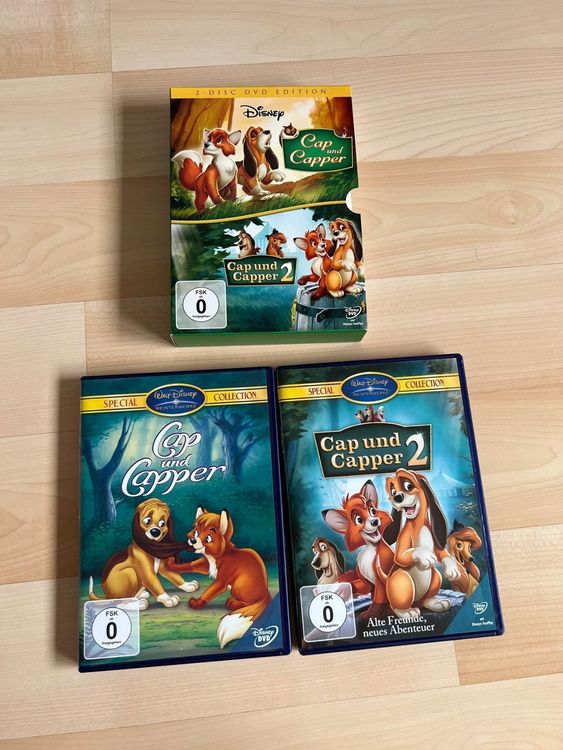 Cap und Capper 1 & 2 DVD (The Fox and the Hound) (Neu (gemäss ...