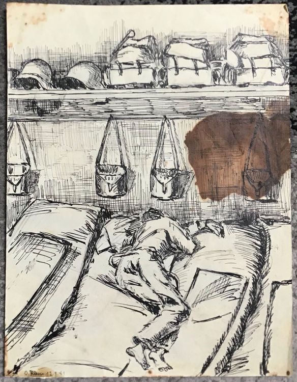 Otto KLEIN (1906-1994) Orig.Zeichnung | Kaufen auf Ricardo