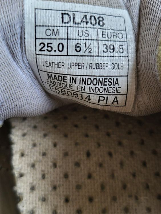 Onitsuka Tiger Schuhe, gelb/schwarz, Grösse 39.5, Vintage (Gebraucht ...