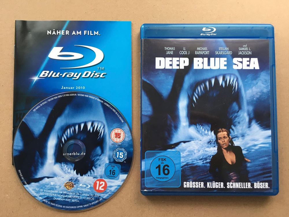 Deep Blue Sea [Blu-ray] | Kaufen auf Ricardo
