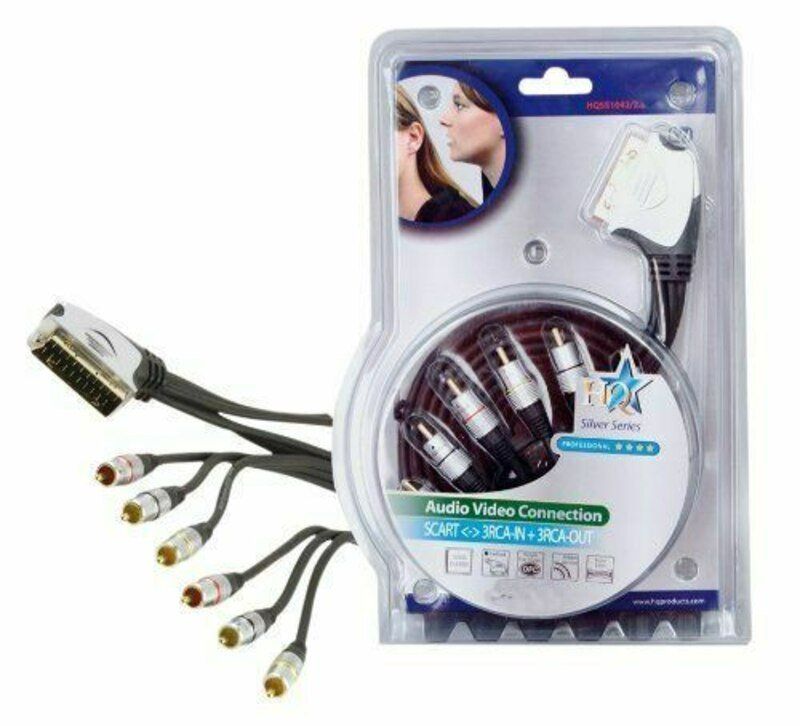 Pro Scart auf 6 Phono-RCA-Kabel | Kaufen auf Ricardo