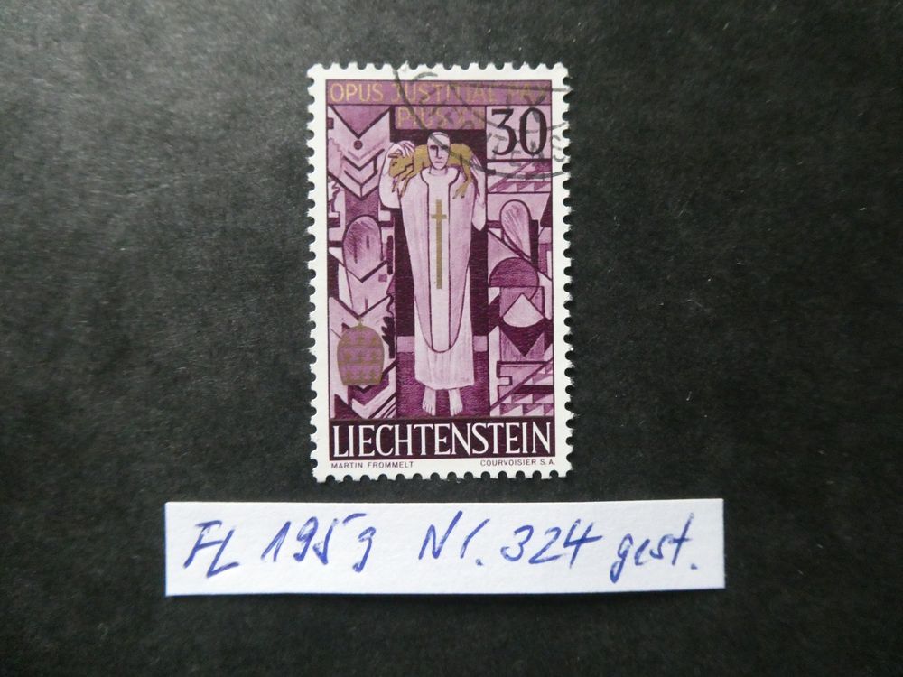 FL 1959 Nr. 324 gestempelt (Gebraucht) in Lausen für CHF 1.5 – mit Lieferung auf Ricardo kaufen