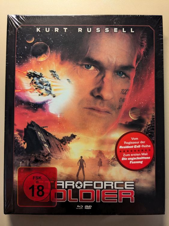 Star Force Soldier (Mediabook, Blu-ray + DVD) (Cover A) (Neu und ...