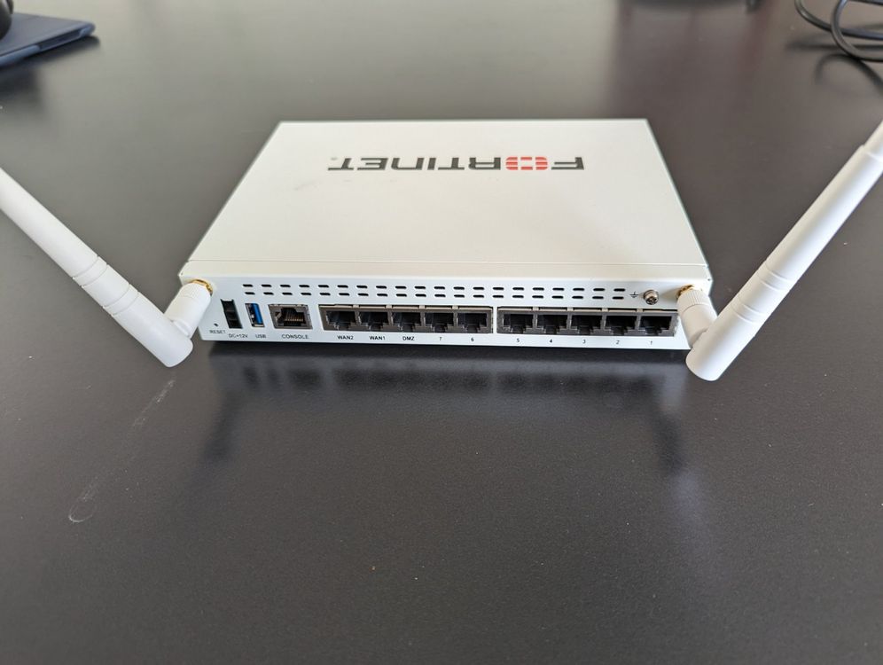 Fortinet FortiGate FortiWifi-60E Firewall mit WLAN (Gebraucht) in ...