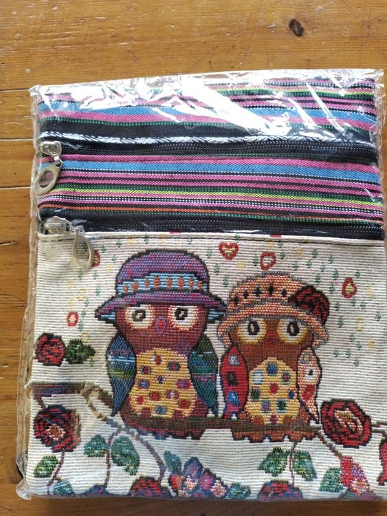 NEU Eule Umhängetasche, Leinwand, original verpackt (Neu und originalverpackt) in Densbüren für ...