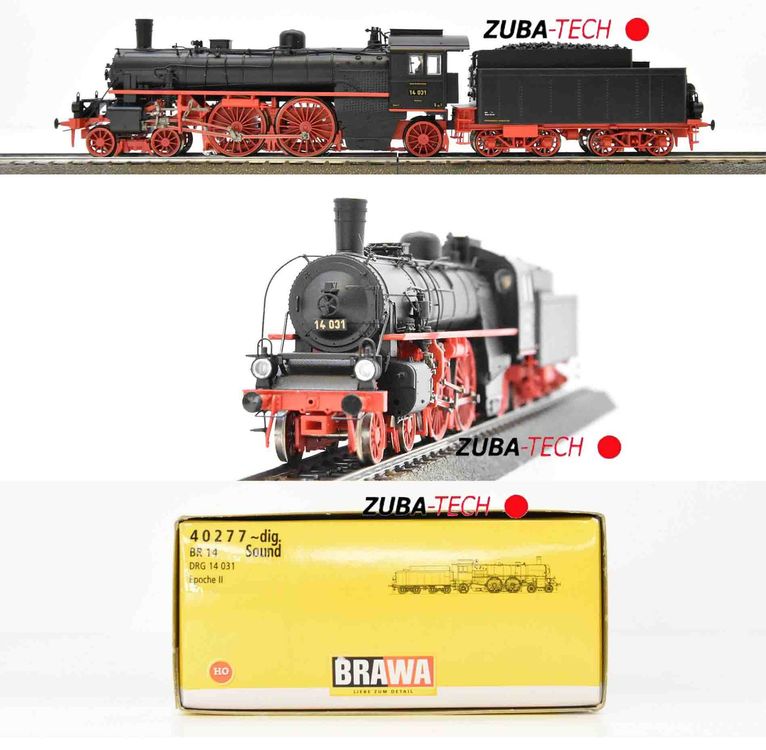 Brawa 40277 Dampflok BR 14 DRG H0 WS Digital mit Sound | Kaufen auf Ricardo