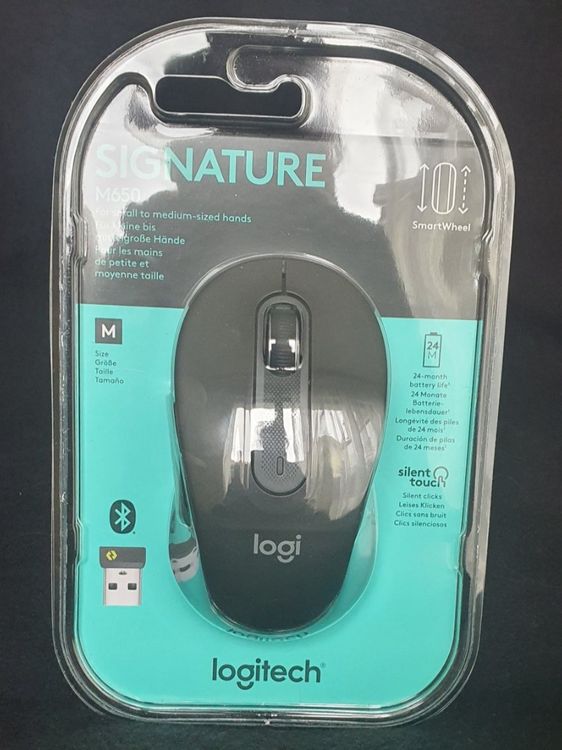 Wireless Mouse Logitech M650 NEU!! - OVP (Neu und originalverpackt) in ...