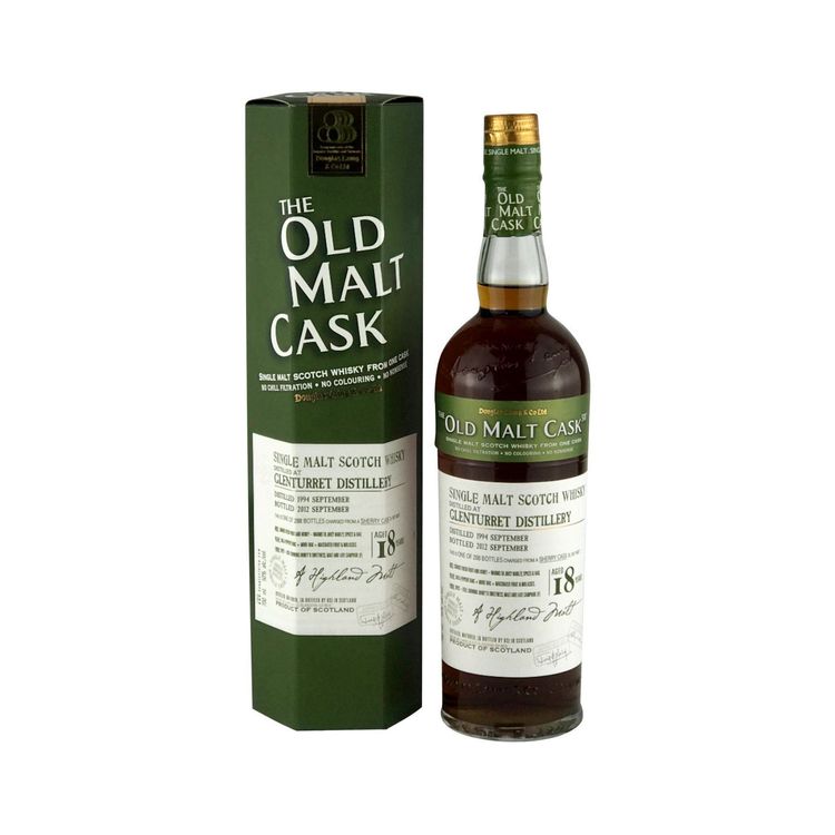 Glenturret 1994 / 18 Years / Old Malt Cask (Neu und originalverpackt ...