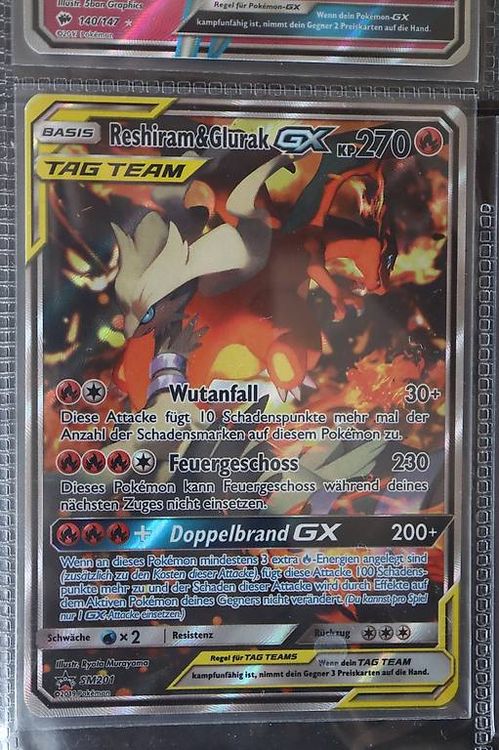 Pokémon Karten Sammlung Reshiram & Glurak GX (Gebraucht) in Thun für CHF 150 – mit Lieferung auf ...