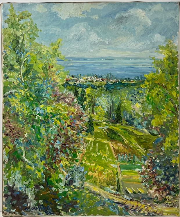 See Anblick Gemälde, Unleserlich Signiert (Gebraucht) in Root für CHF 19 – mit Lieferung auf ...