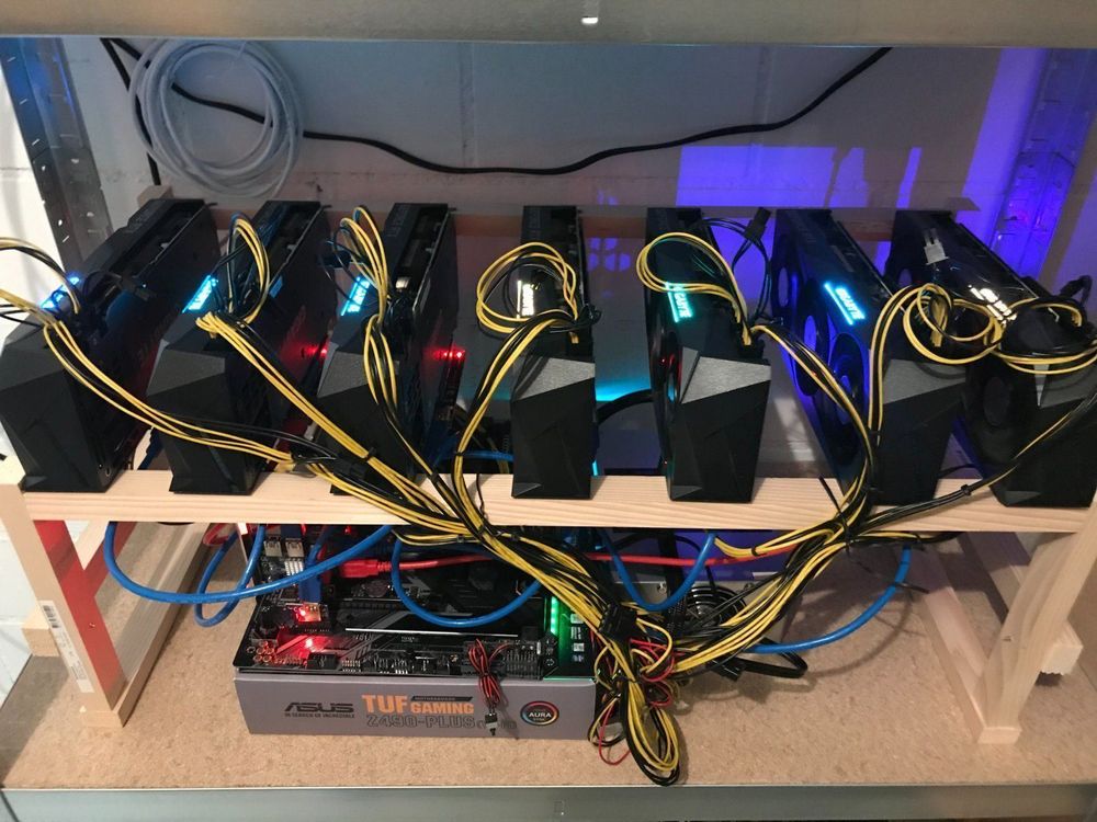 Mining RIG Plug and Play mit 7x RTX 3070 | Kaufen auf Ricardo