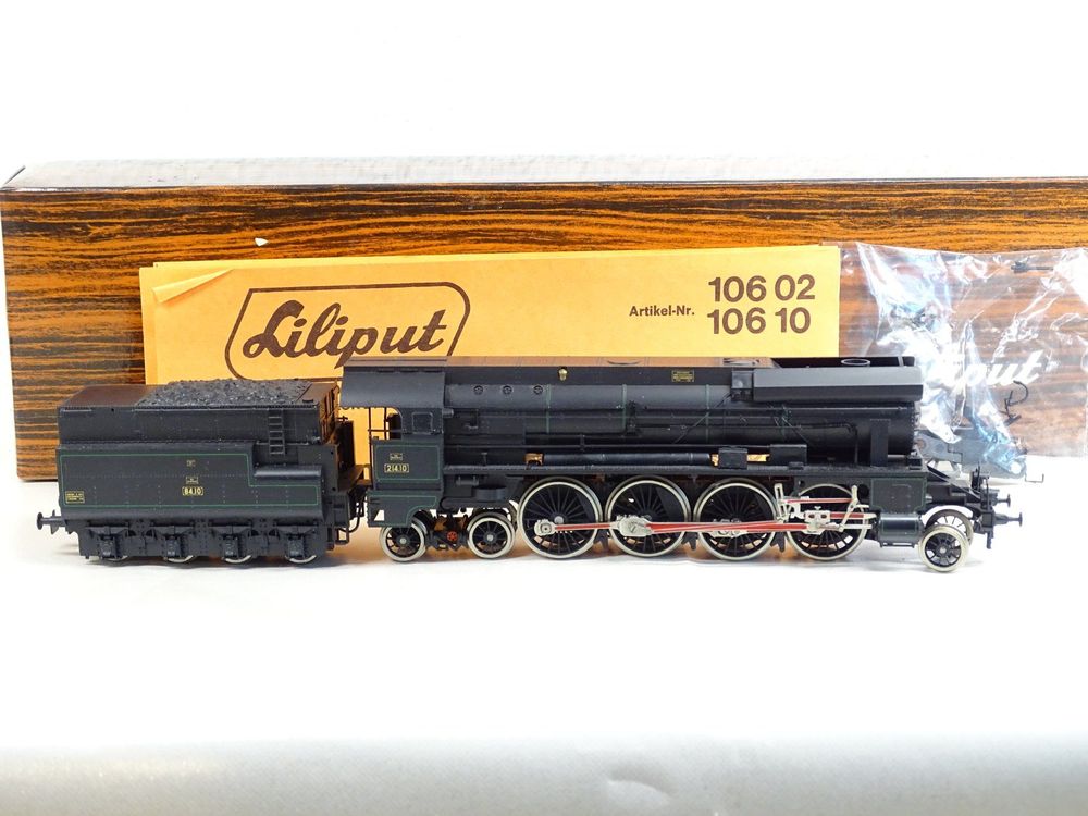 Liliput 10610 Dampflok ÖBB BR214.10, Schwarz, H0, GS/DC,OVP | Acheter ...