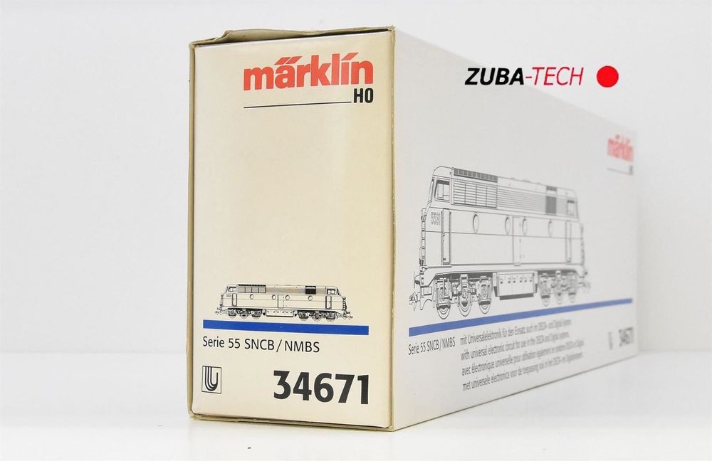 Märklin 34671 Diesellok Serie 55 SNCB H0 | Kaufen auf Ricardo