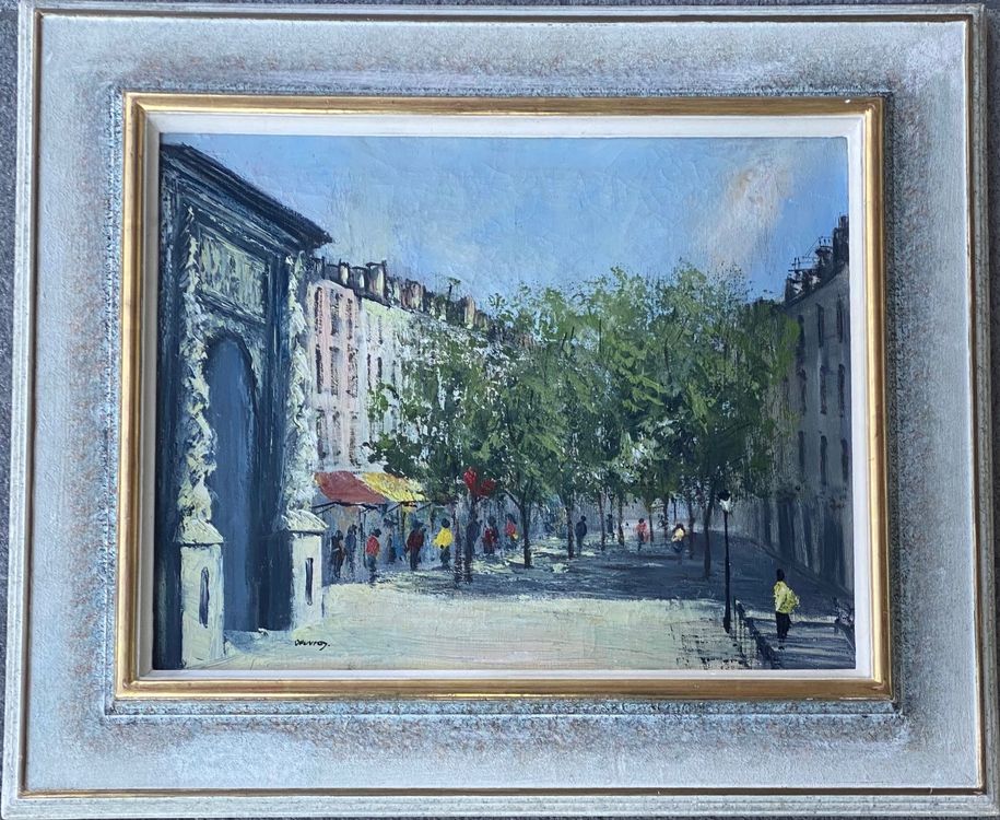 Pariser Strassenszene unleserlich sign. (Gebraucht) in Root für CHF 25 – mit Lieferung auf ...