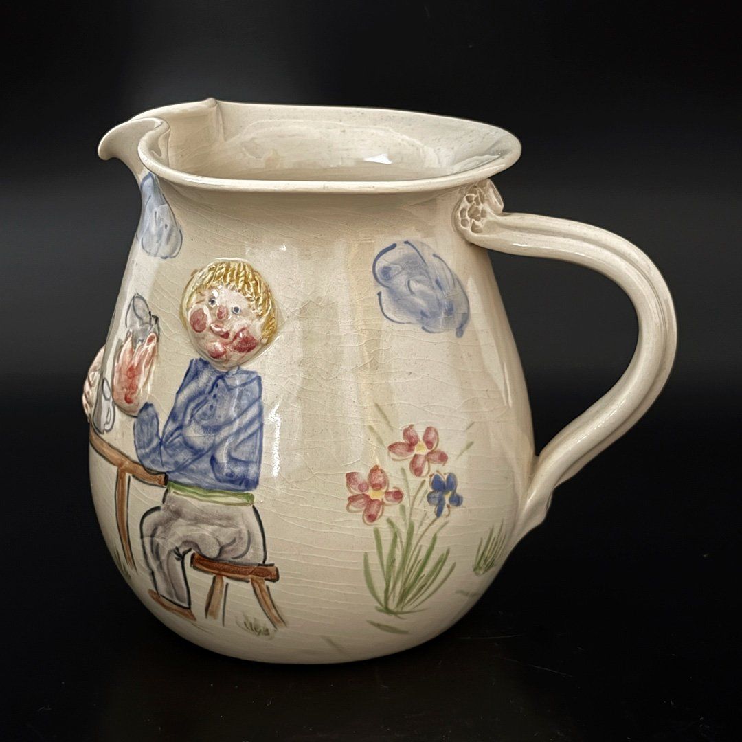 Designer Keramik Krug mit Bechern, Manfred Ody 1970er Jahre (Gebraucht ...