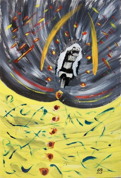 Collage: Das Schaukelpferd | Kaufen auf Ricardo