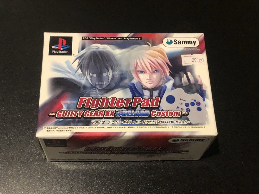 Guilty Gear XX #Reload Fighter Pad PS1 Playstation Japan OVP (Gebraucht ...