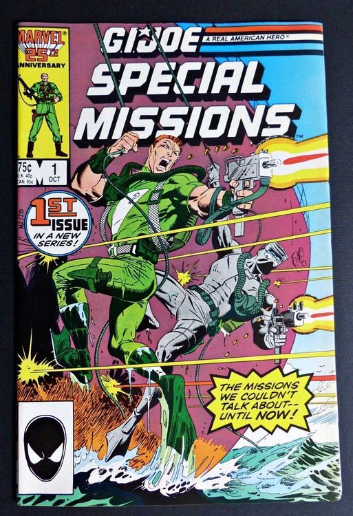 GI JOE SPECIAL MISSIONS #1 POLLY 1ST APPEARANCE MARVEL 1986 | Kaufen ...
