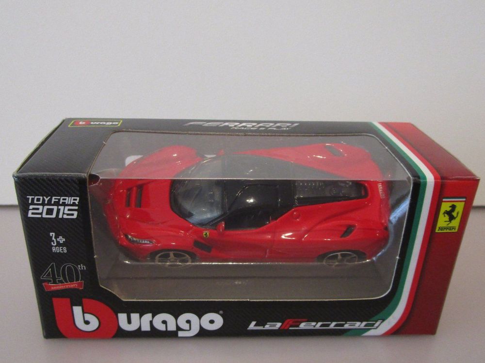 BURAGO 1/64 LA FERRARI TOY FAIR 2015 - 11449 (Neu und originalverpackt ...