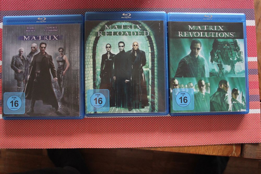 Complete Matrix Trilogy *Blu-ray* (1405) (Gebraucht) in Geroldswil für ...