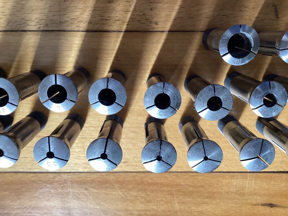 Schaublin 70, W12 Spannzangen 0,5-10mm Uhrmacher, Aciera F1 (Gebraucht) in Bütschwil für CHF 320 ...